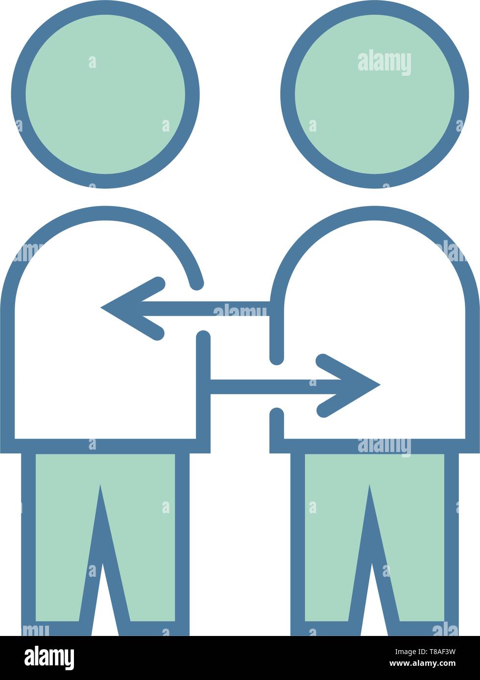 Interaction icon. vector sign symbol Stock Vector Image & Art - Alamy