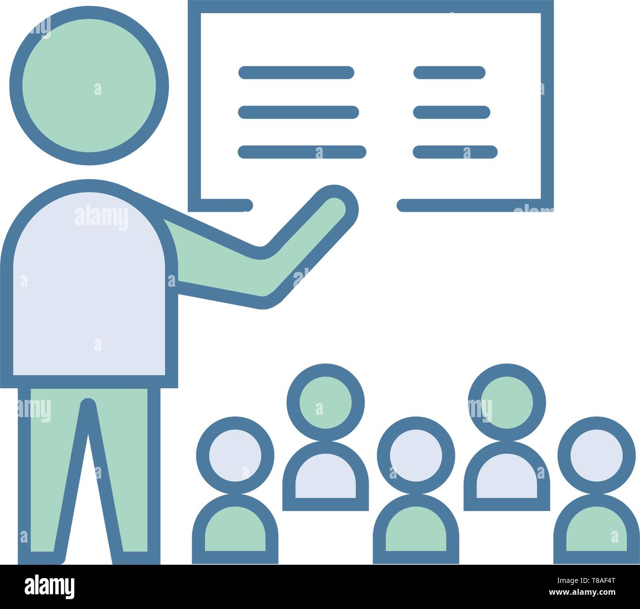 Presentation icon. vector sign symbol Stock Vector Image & Art - Alamy