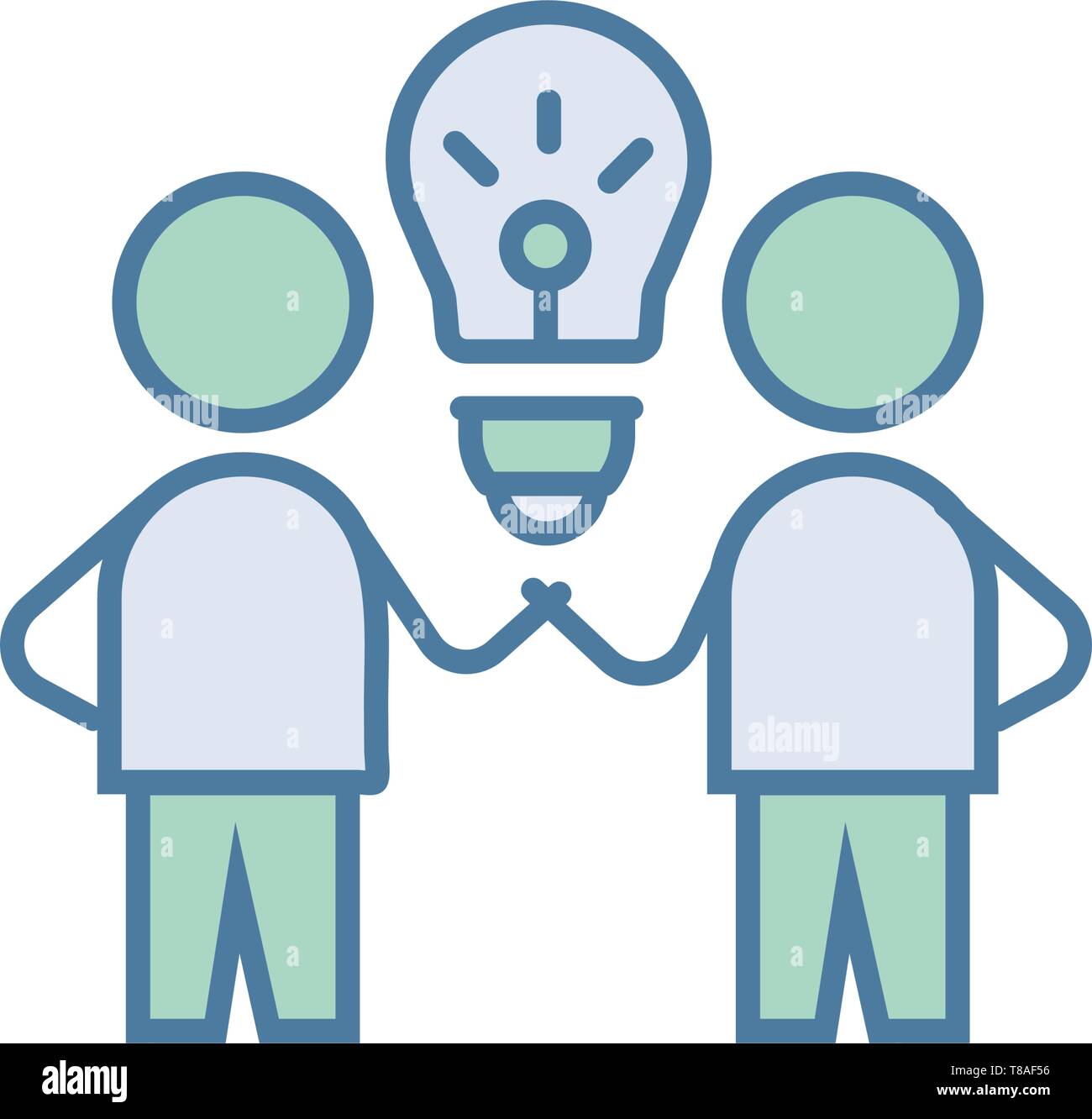 Brain Storm. Idea icon. vector sign symbol Stock Vector Image & Art - Alamy