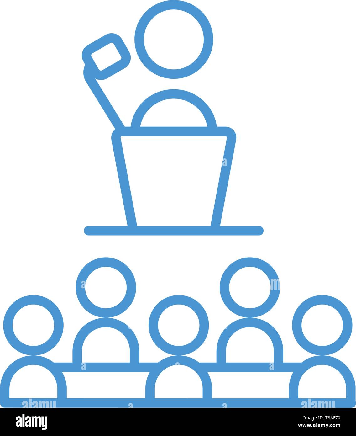 Presentation icon. vector sign symbol Presentation icon Stock Vector ...