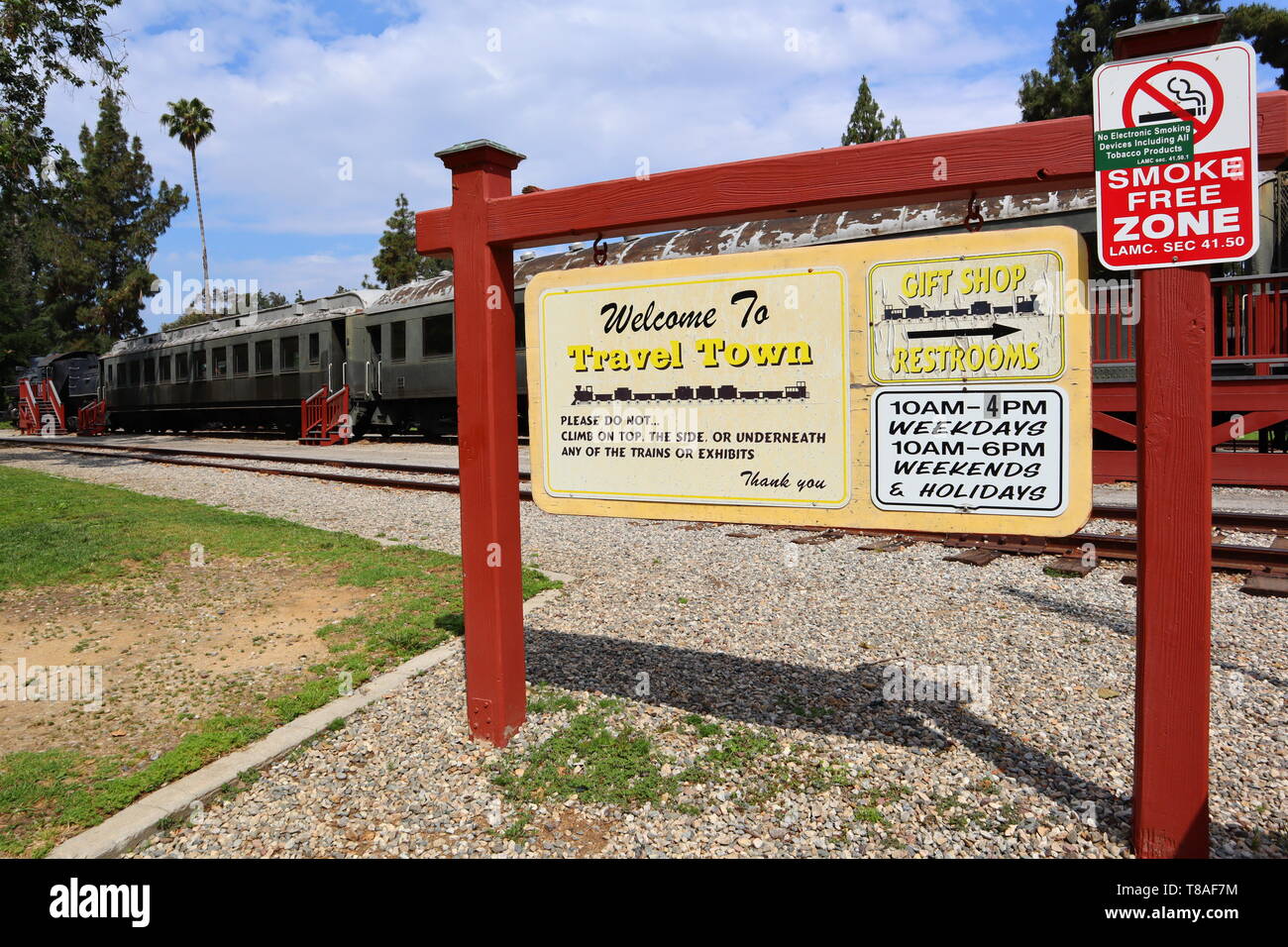 Los Angeles Zoo Train