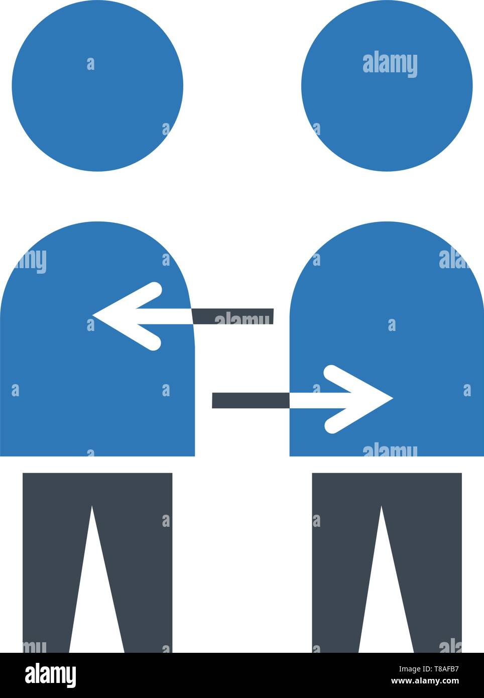 Interaction icon. vector sign symbol Stock Vector Image & Art - Alamy