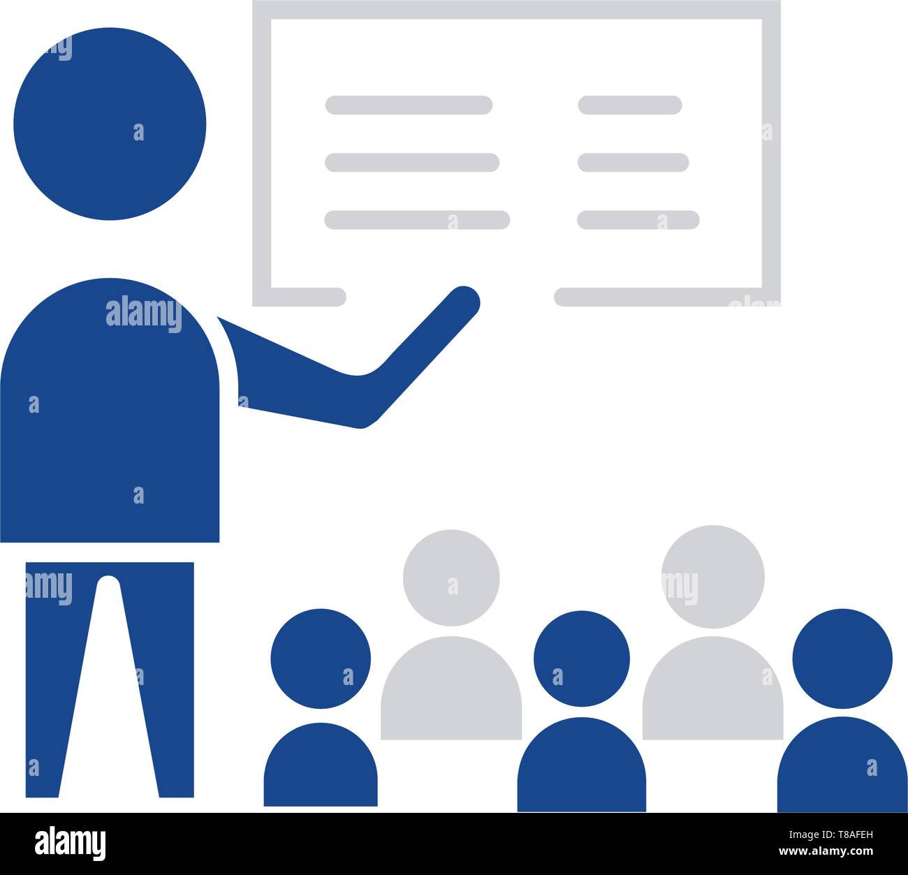 Presentation icon. vector sign symbol Stock Vector Image & Art - Alamy