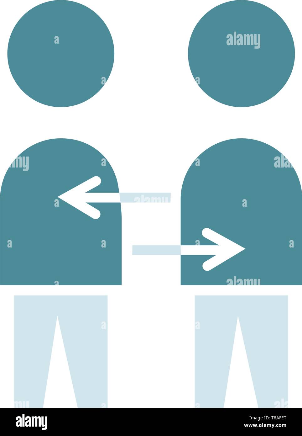 Interaction icon. vector sign symbol Stock Vector Image & Art - Alamy