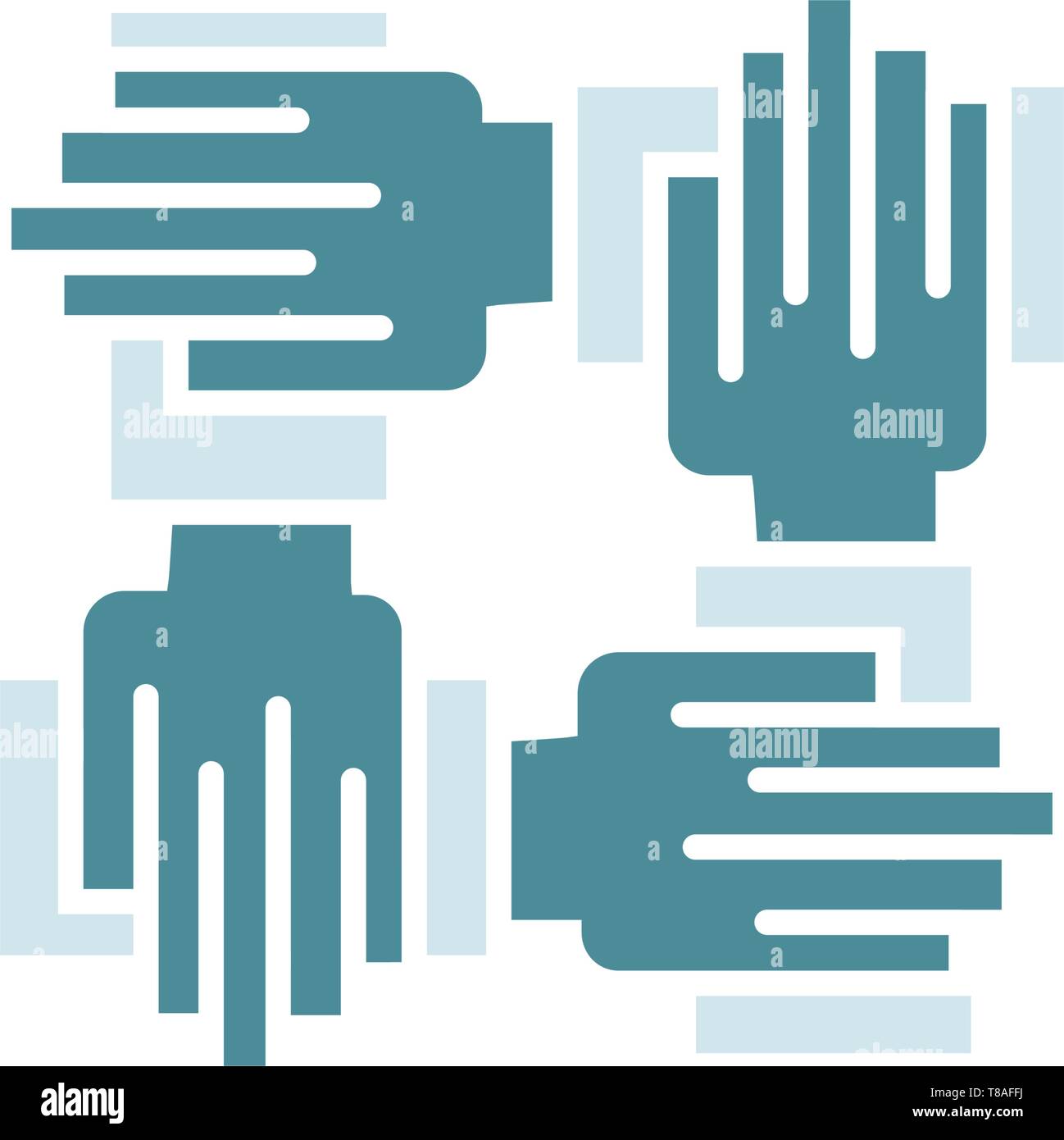 Cooperation icon. vector sign symbol Stock Vector Image & Art - Alamy