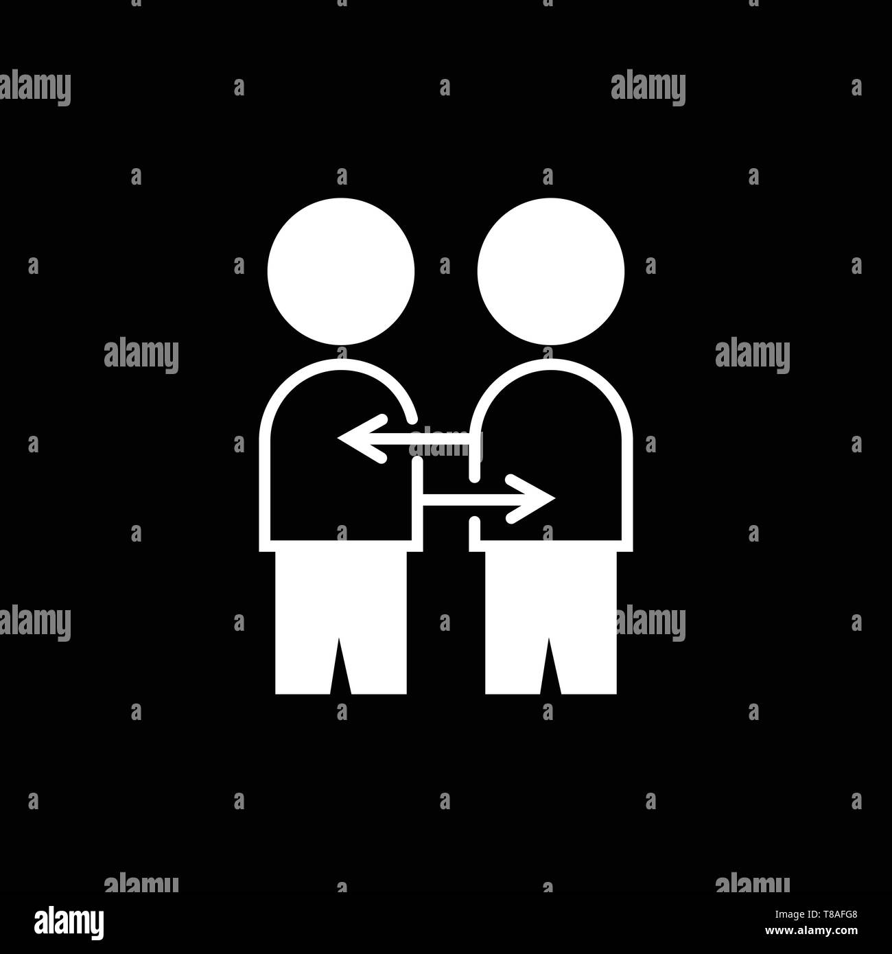 Interaction smartphone Black and White Stock Photos & Images - Alamy