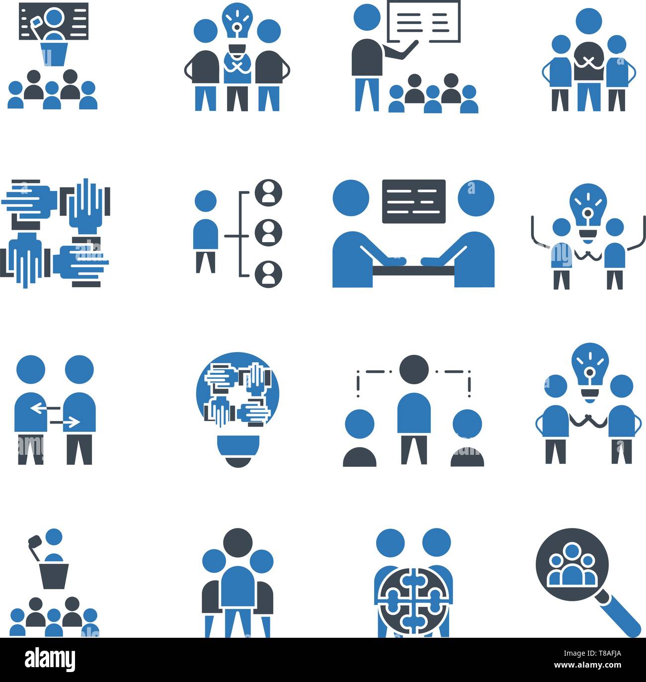 Employee engagement icon Stock Vector Images - Alamy