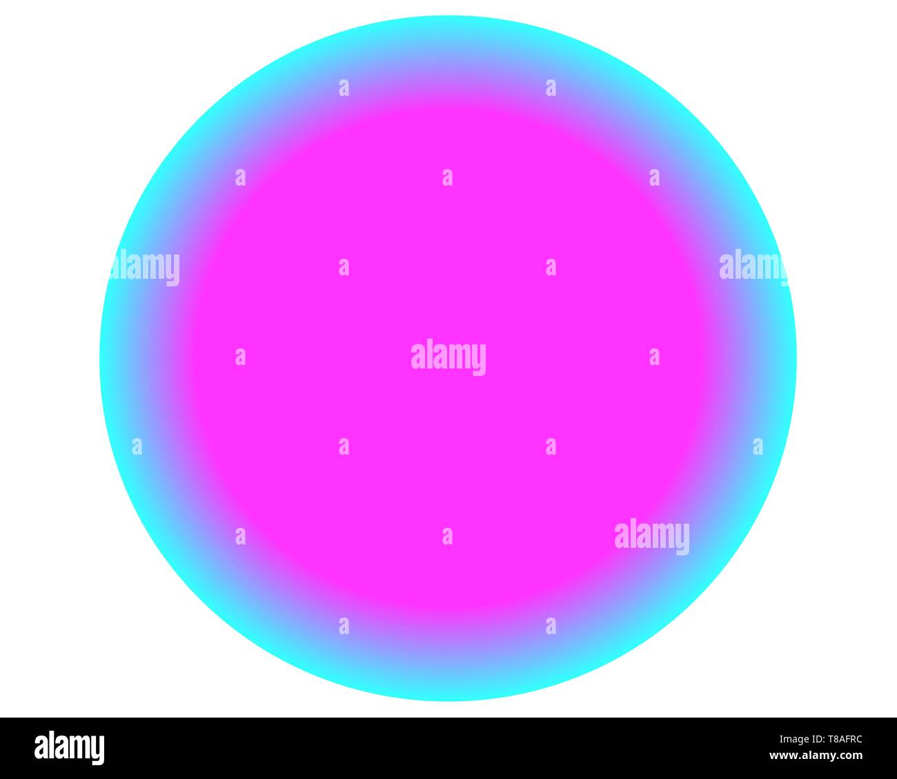 neon pink blue circle ball on white background Stock Vector Image & Art ...