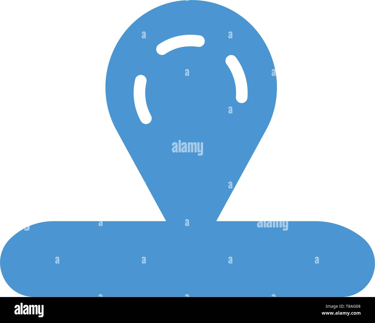 Map, location icon- vector editable map, location icon for website and ...