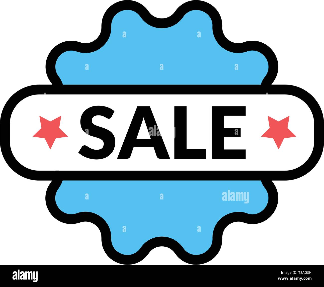sale stick icon- sale stick vector editable icon for website and mobile ...