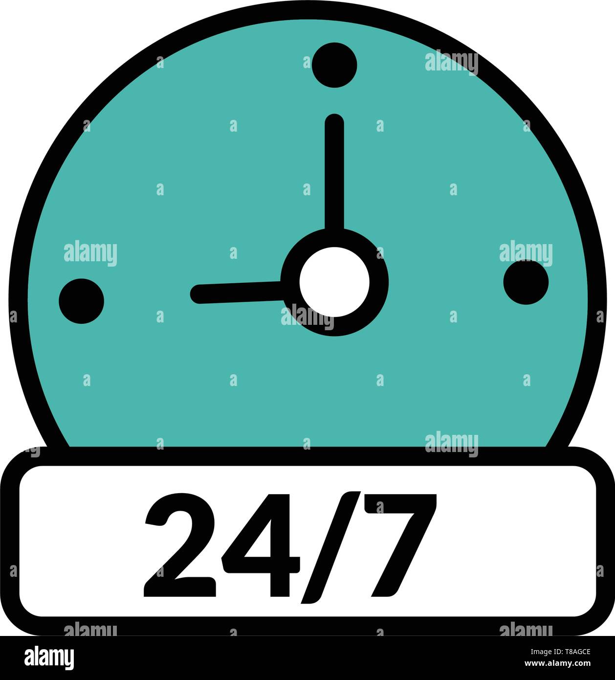 opening hour icon- Full editable opening hour vector icon for website ...