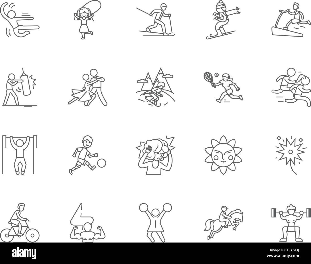 Energy line icons, signs, vector set, outline illustration concept ...