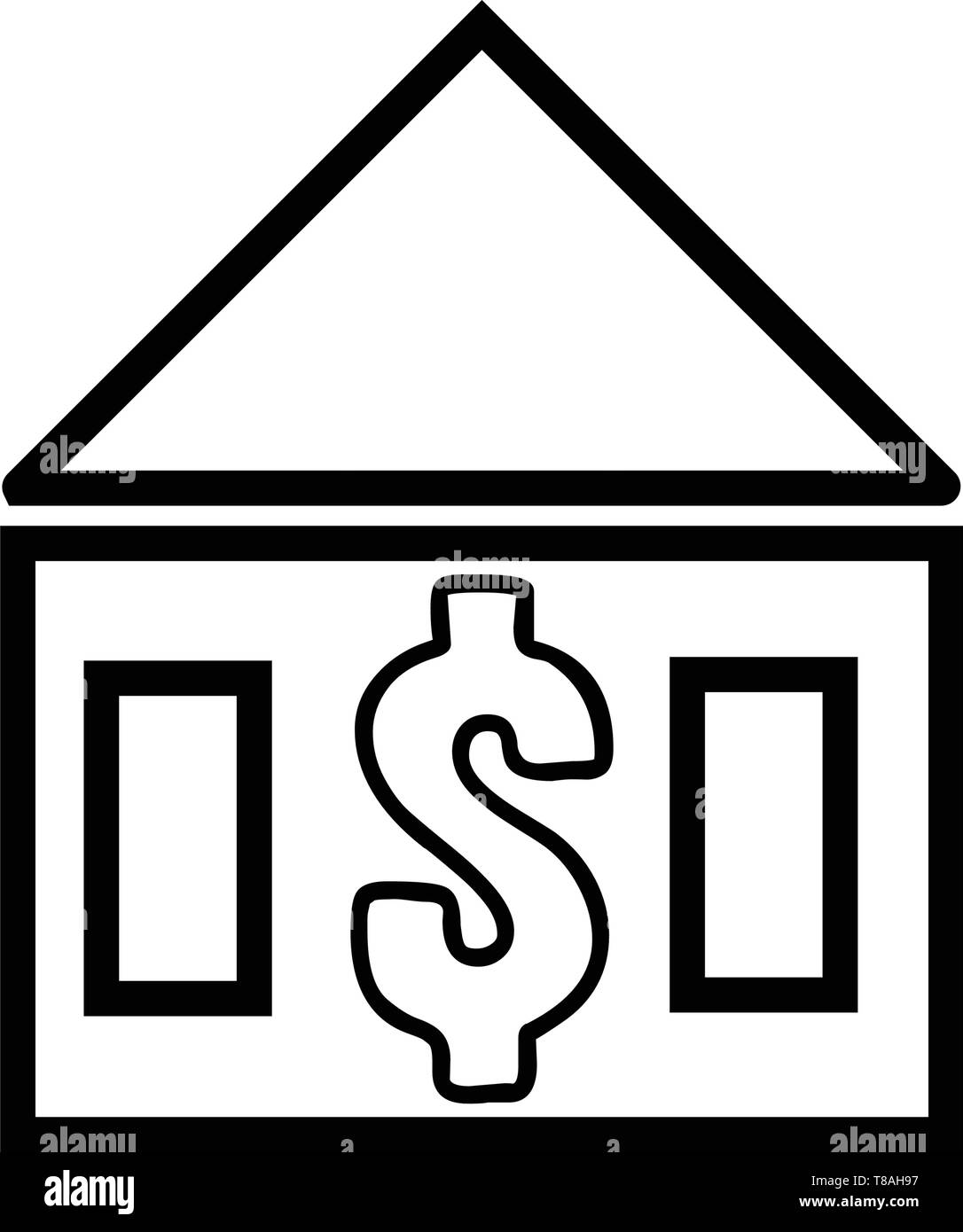 Property tax house rent Stock Vector Images - Alamy