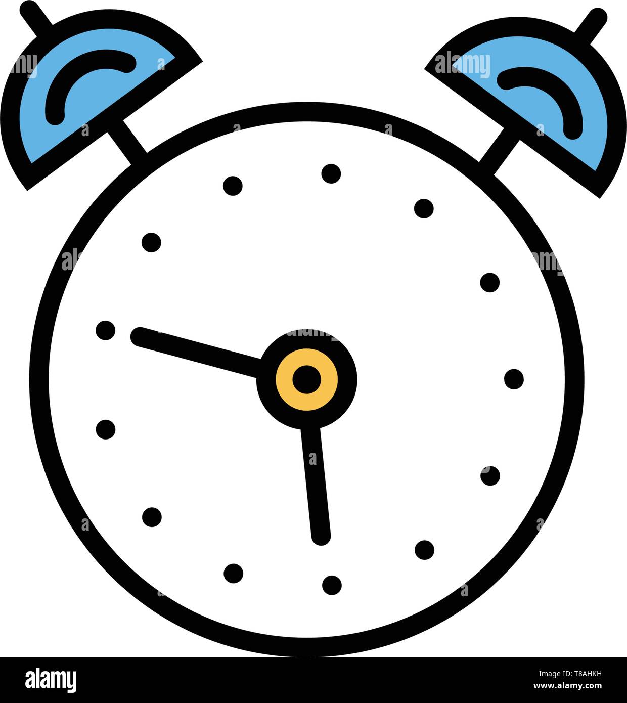 Clock icon- vector office clock icon Stock Vector Image & Art - Alamy