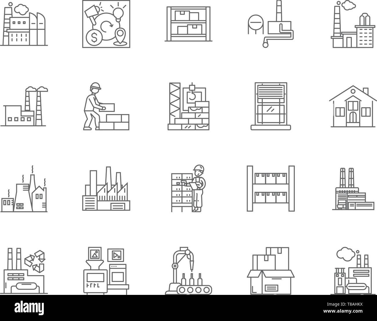 Fabric line icons, signs, vector set, outline illustration concept ...