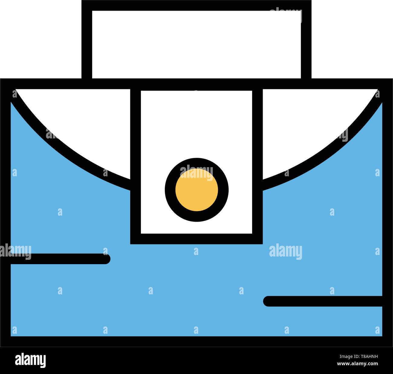 office bag- vector symbol business bag icon Stock Vector Image & Art ...