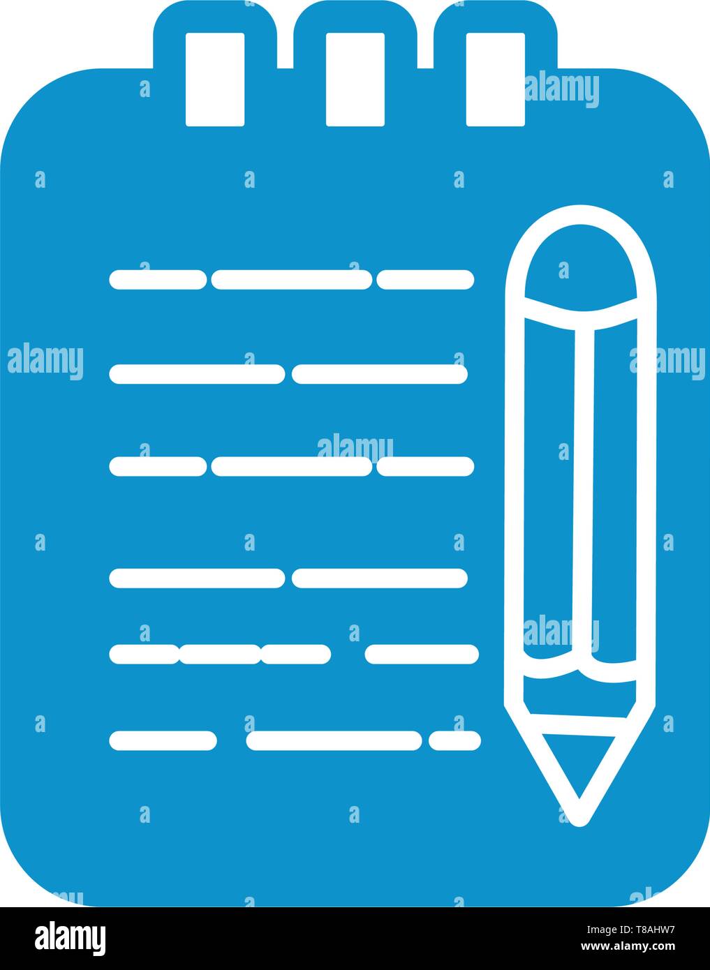 Write note icon vector vector symbol Stock Vector Image & Art - Alamy