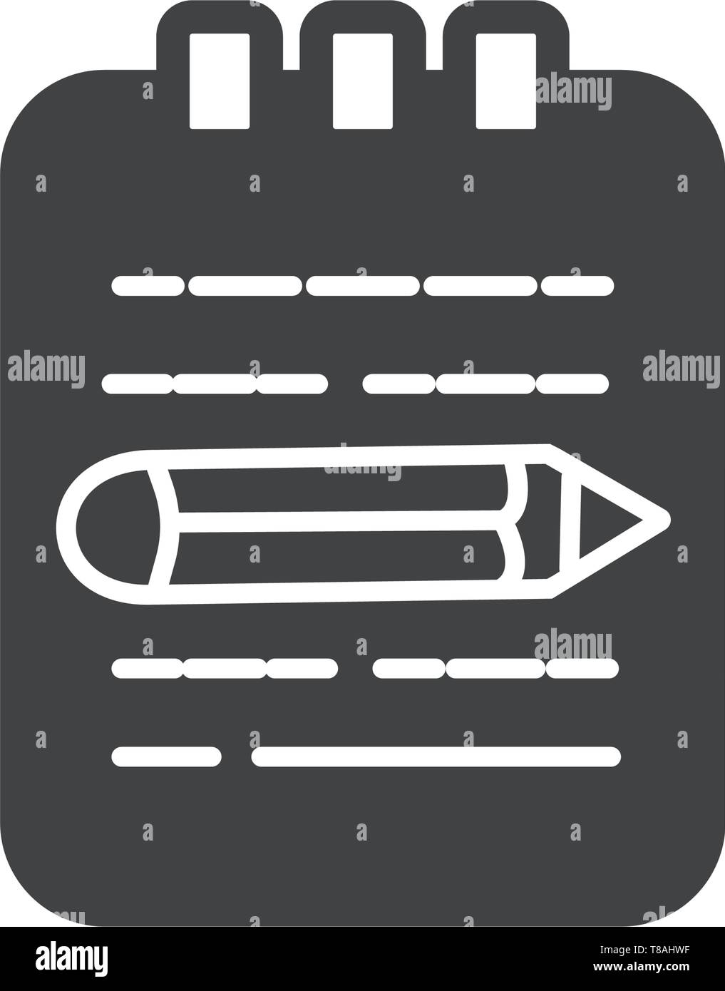 Write note icon vector vector symbol Stock Vector Image & Art - Alamy
