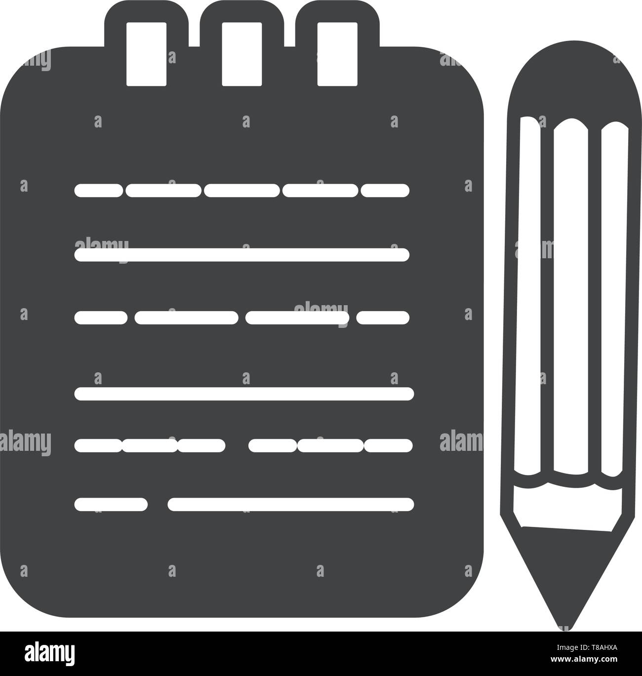 Write note icon vector vector symbol Stock Vector Image & Art - Alamy