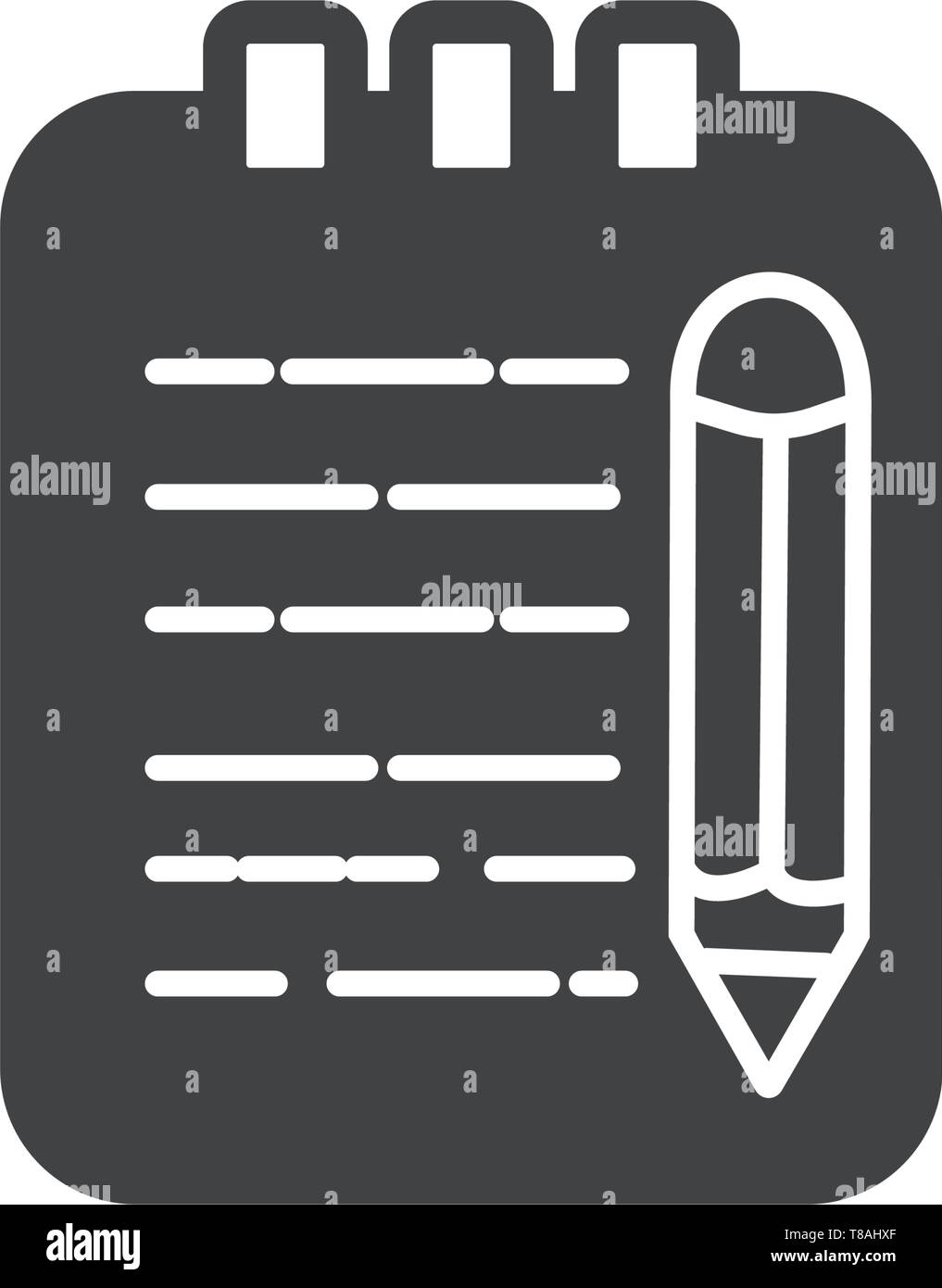 Write note icon vector vector symbol Stock Vector Image & Art - Alamy