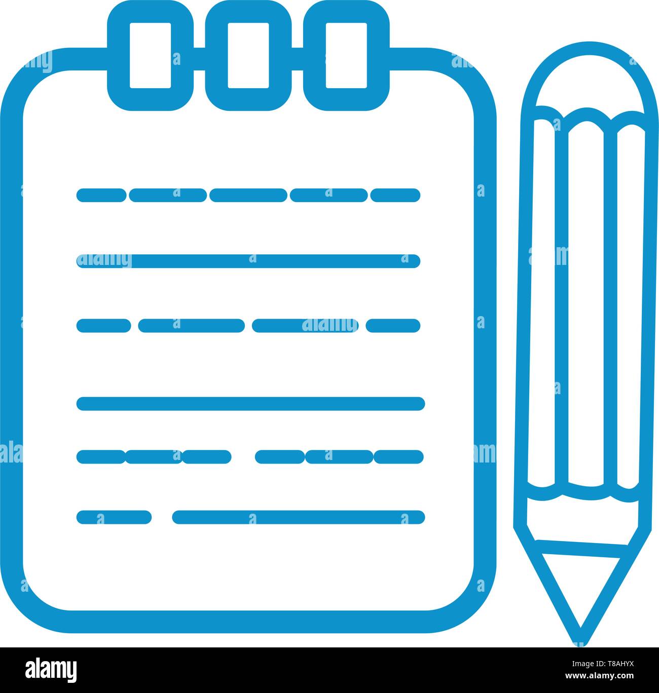 Write note icon vector vector symbol Stock Vector Image & Art - Alamy