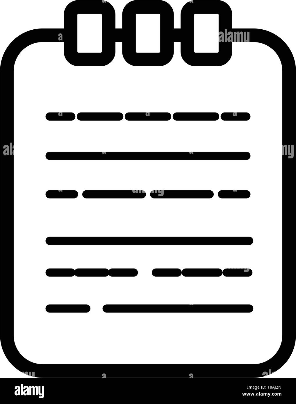 Write note icon vector vector symbol Stock Vector Image & Art - Alamy