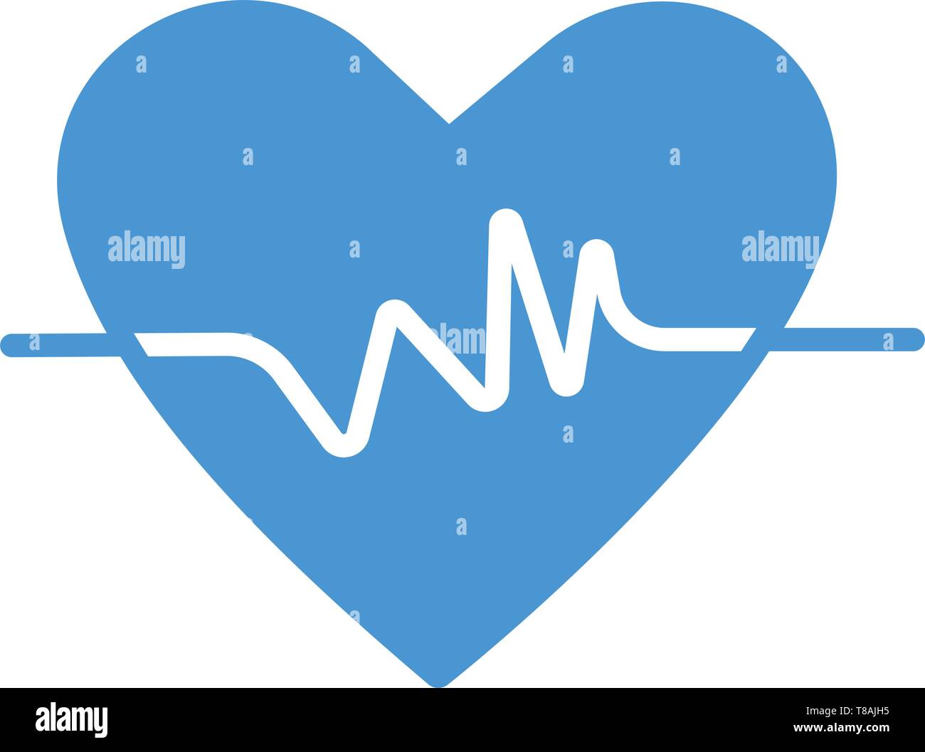 Heart Rate health care icon- Vector Heart Rate medical, health care ...