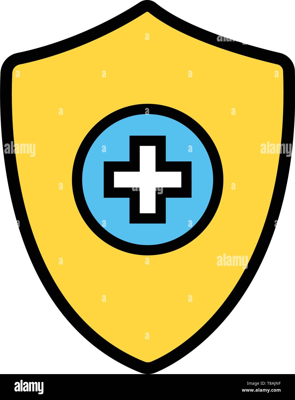 Protection Icon- Medical and healthcare protection vector icon Stock ...