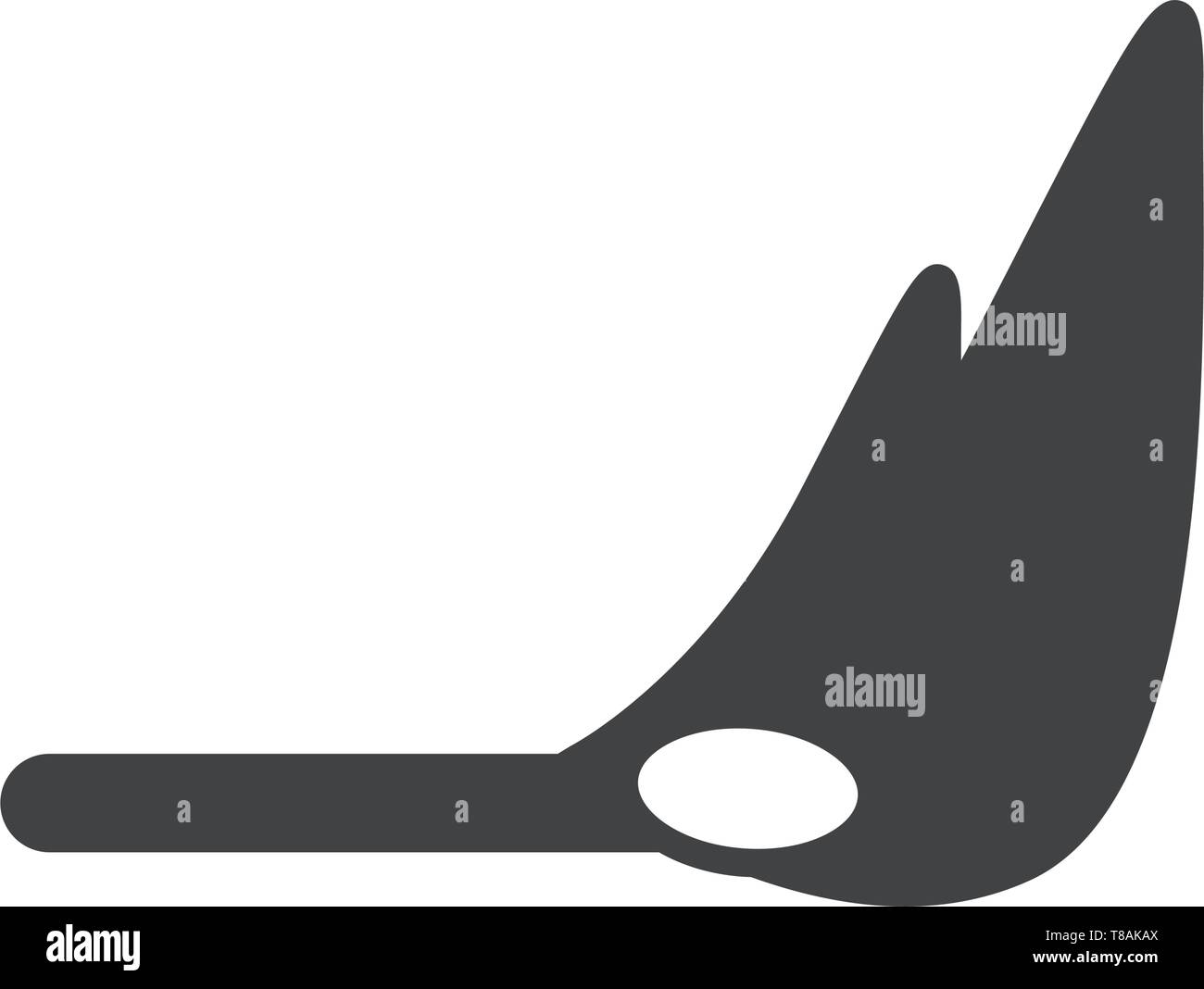 Flammable material icon vector Stock Vector Images - Alamy