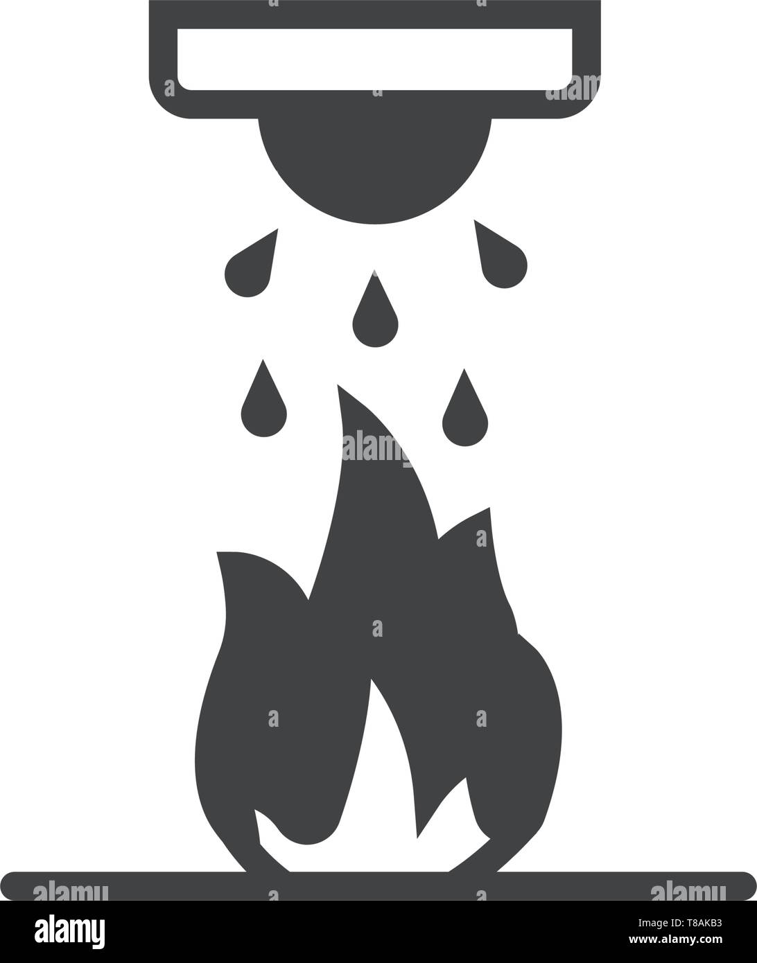 Water sprinkler home Stock Vector Images - Alamy