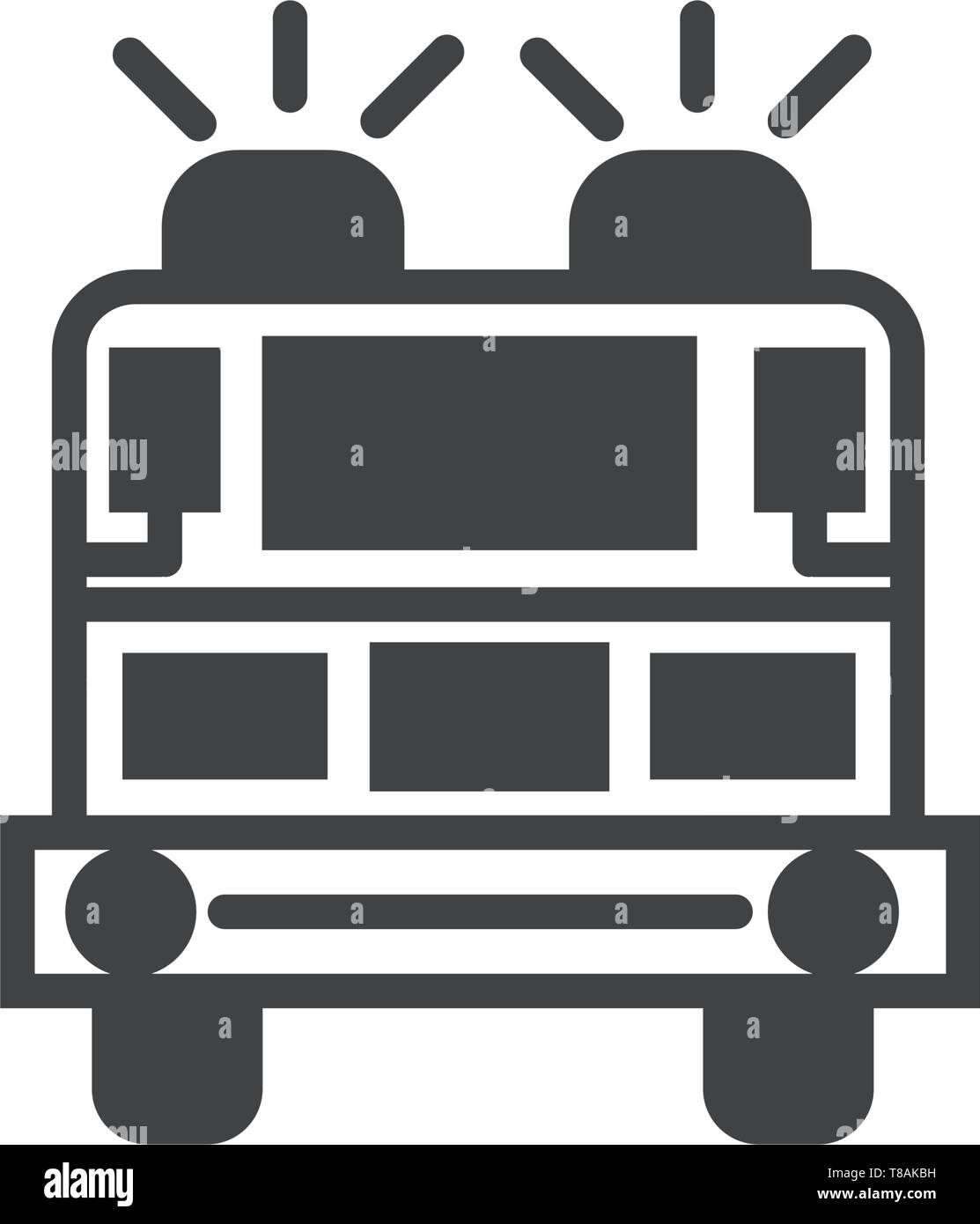 Fire brigade station emergency Cut Out Stock Images & Pictures - Alamy