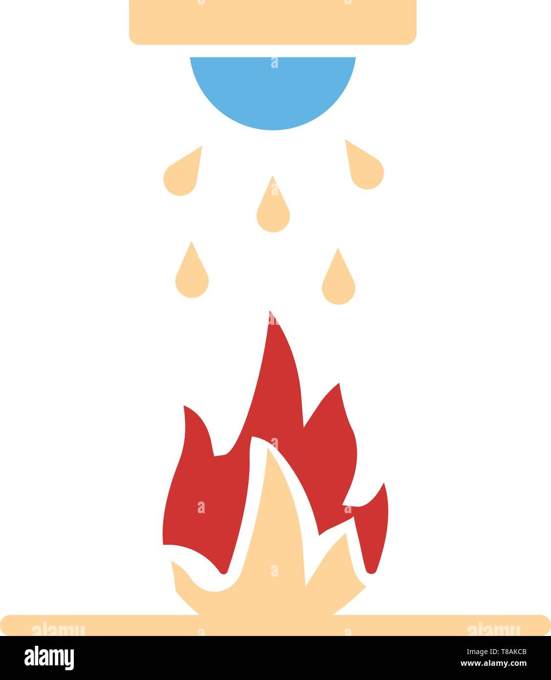 Water sprinkler home Stock Vector Images - Alamy