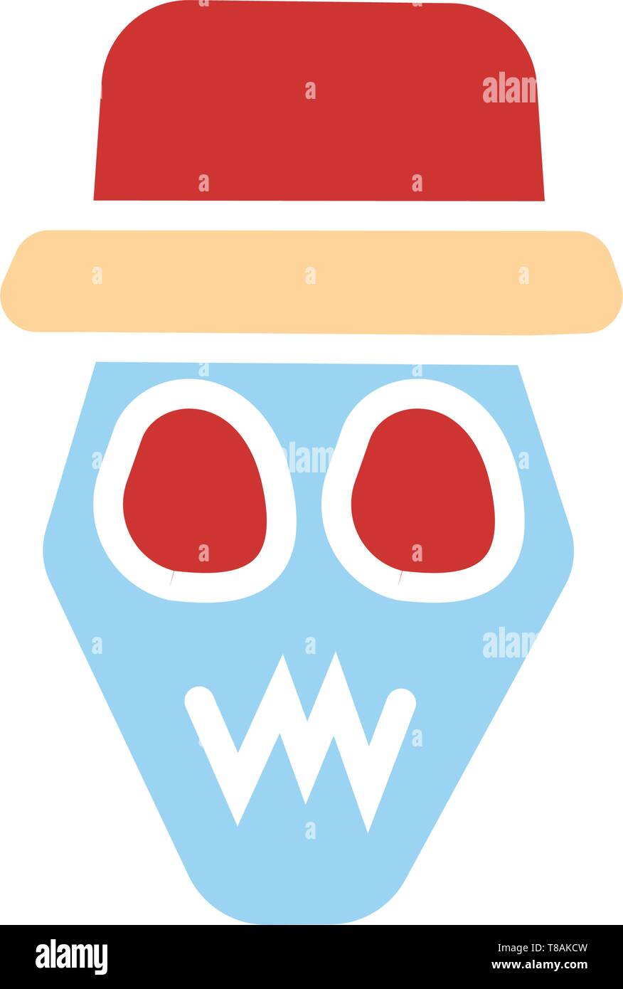 Halloween ghost glyph icon Stock Vector Images - Alamy