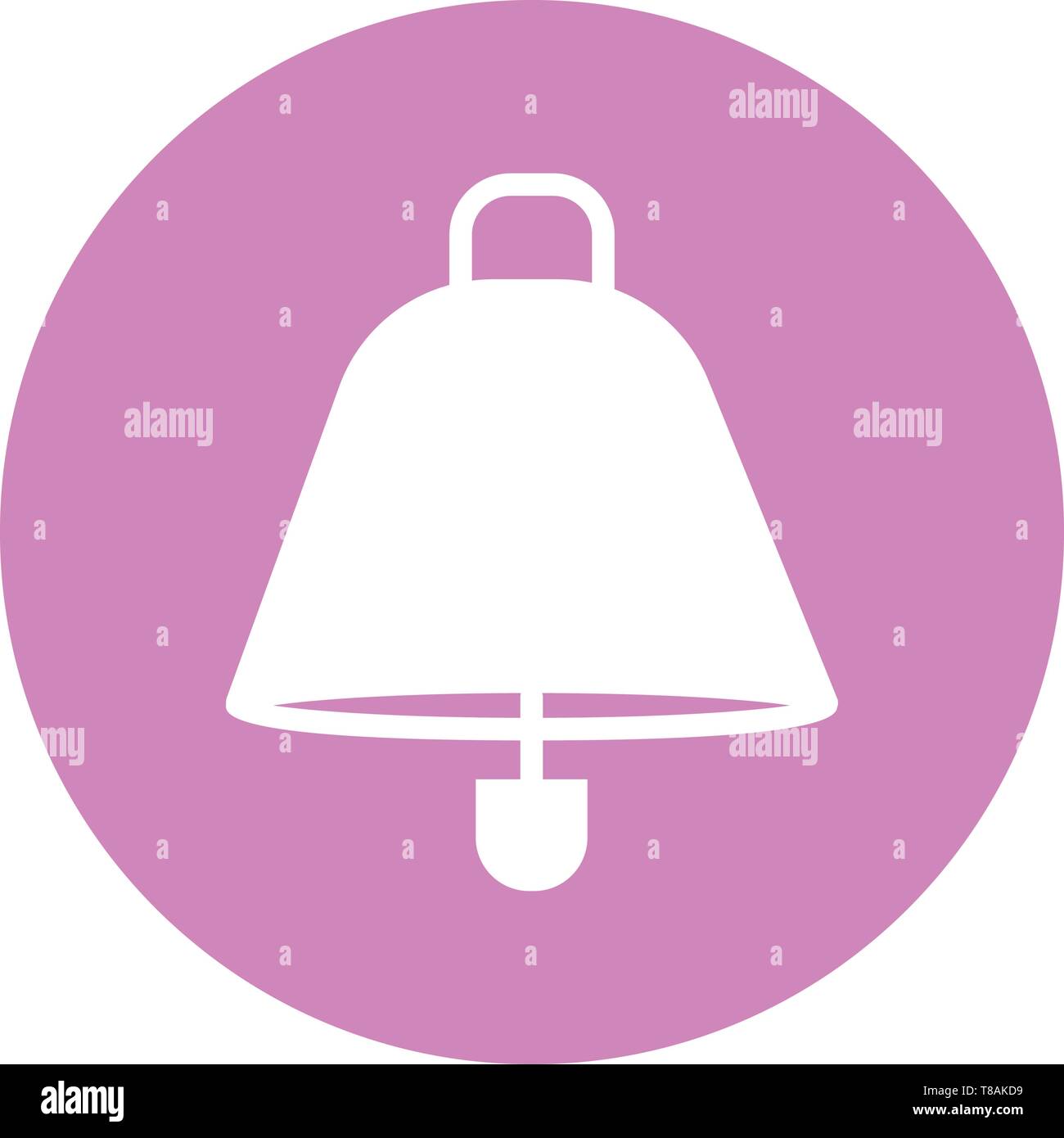 Alert bell icon- vector sign symbol alert bell Stock Vector Image & Art ...