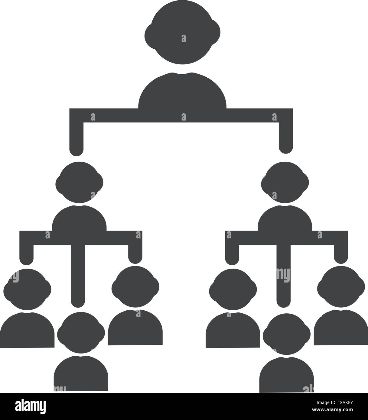 Hierarchy vector sign symbol. vector clean Hierarchy icon for website ...