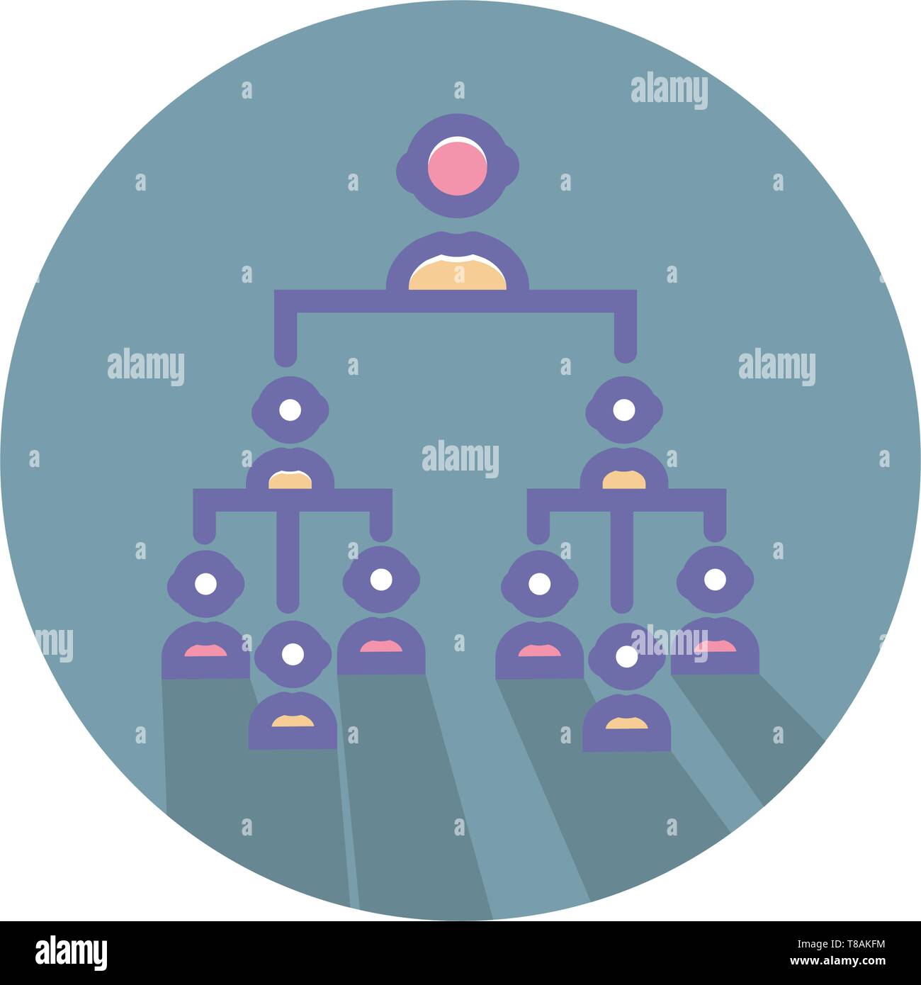 Hierarchy vector sign symbol. vector clean Hierarchy icon for website ...