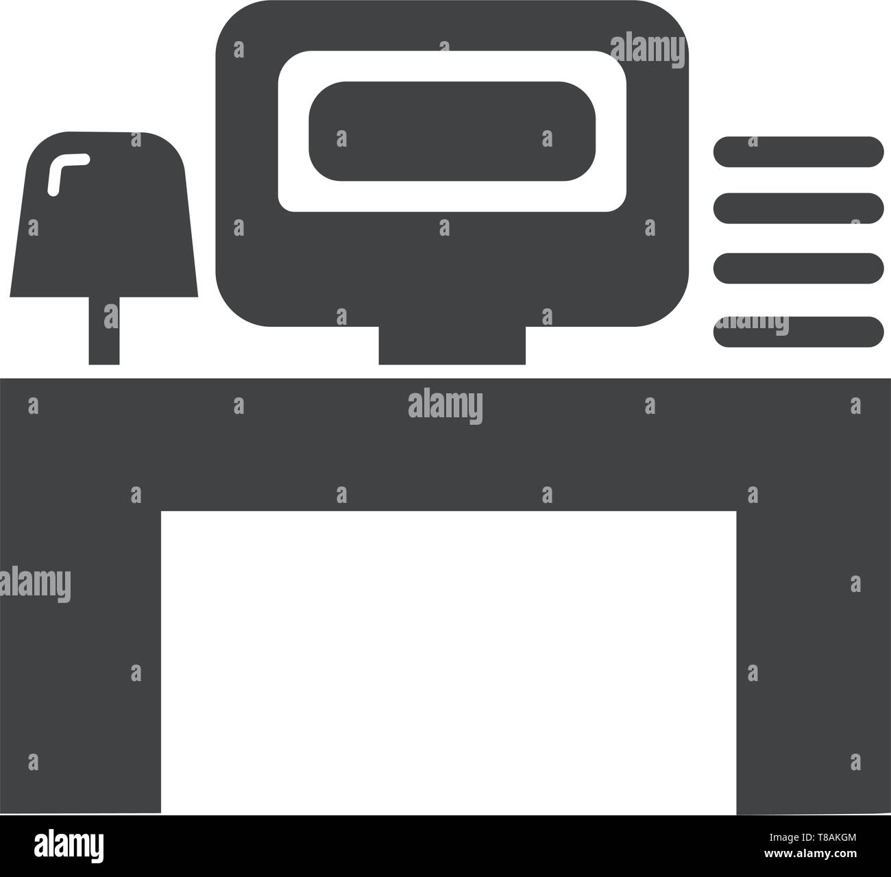 Smart work place Stock Vector Images - Alamy