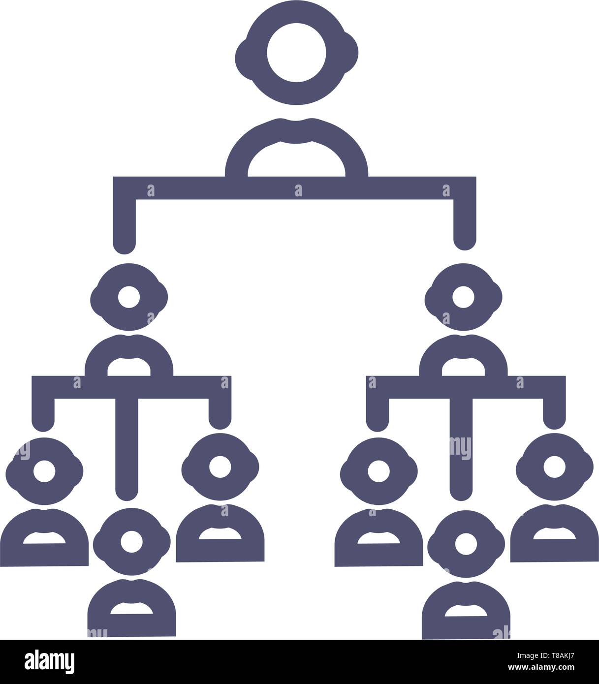 Hierarchy vector sign symbol. vector clean Hierarchy icon for website ...