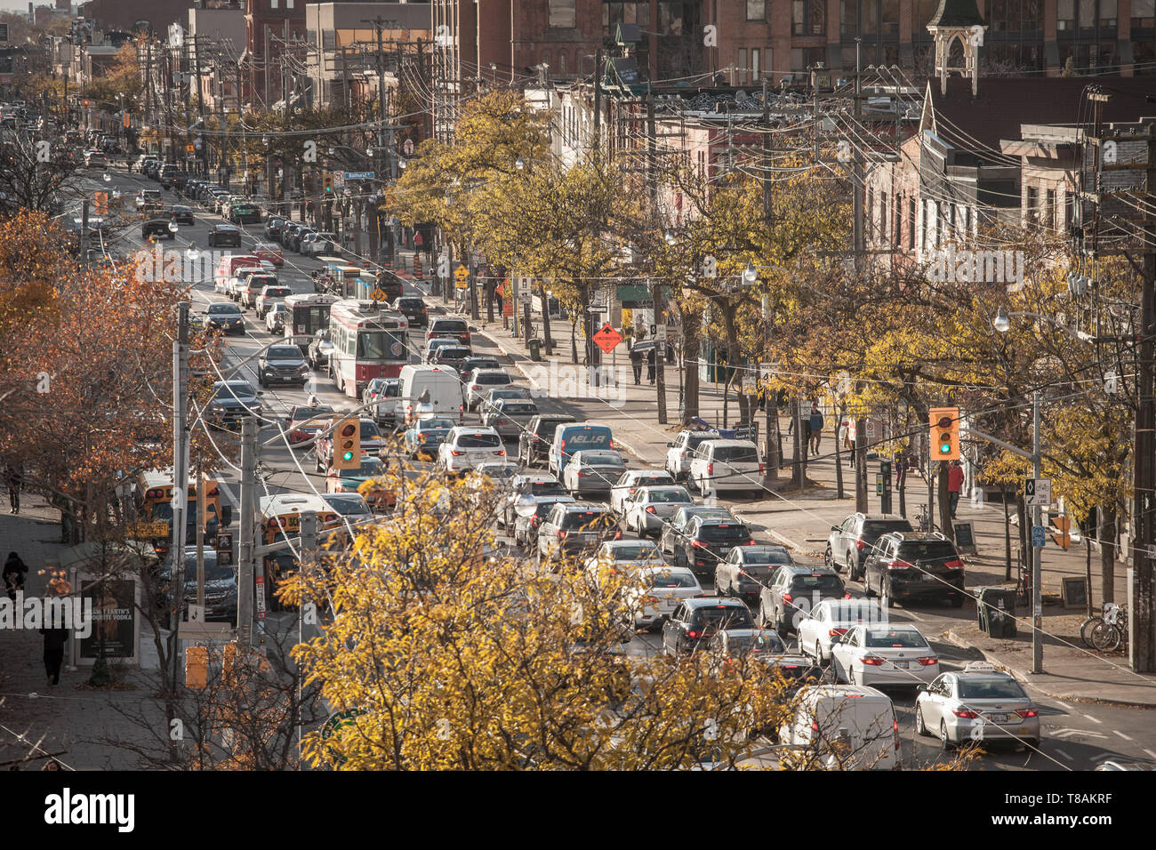 Toronto traffic jam hi-res stock photography and images - Alamy