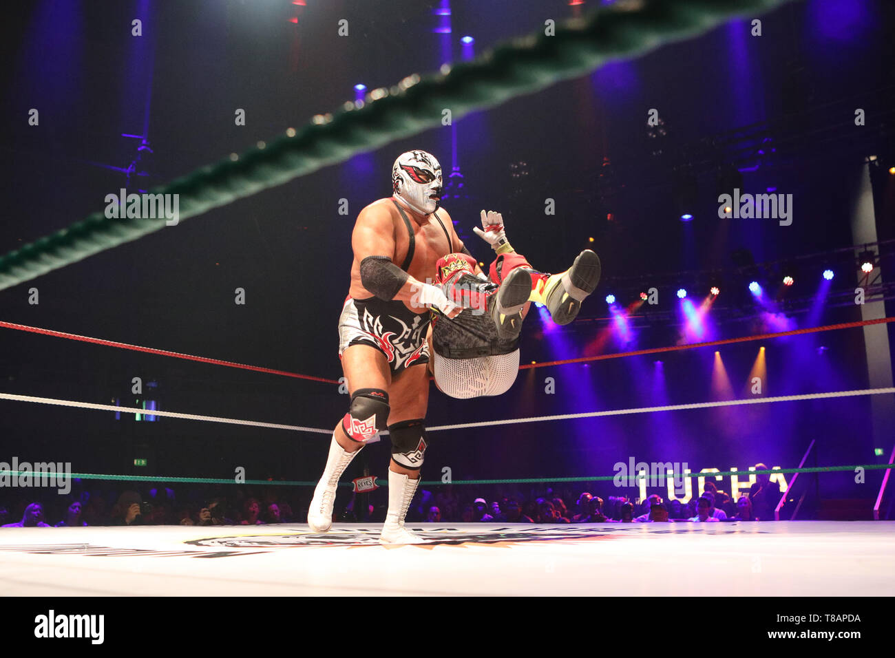London, UK. 11 May 2019.Mexican wrestler " Silver King" , real name ...