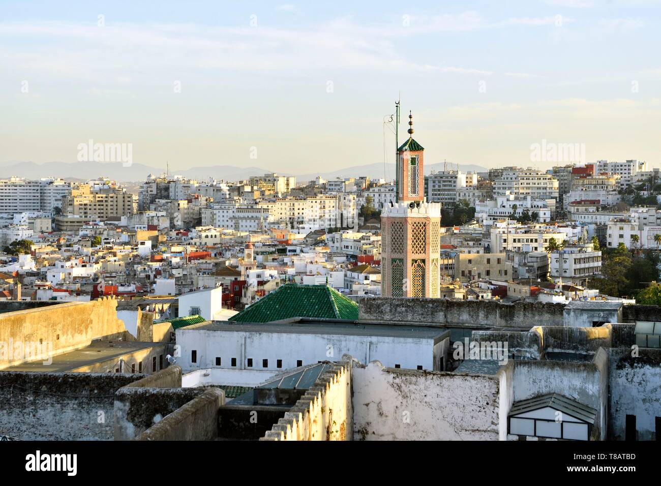 Morocco, Tangier Tetouan region, Tangier, Medina, old city and Kasbah ...