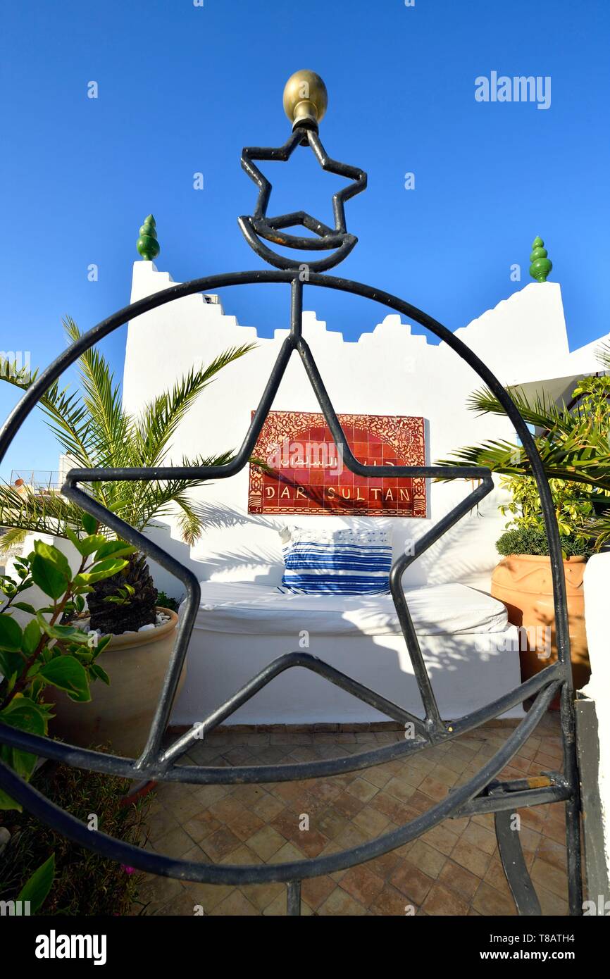 Morocco sign board hi-res stock photography and images - Alamy