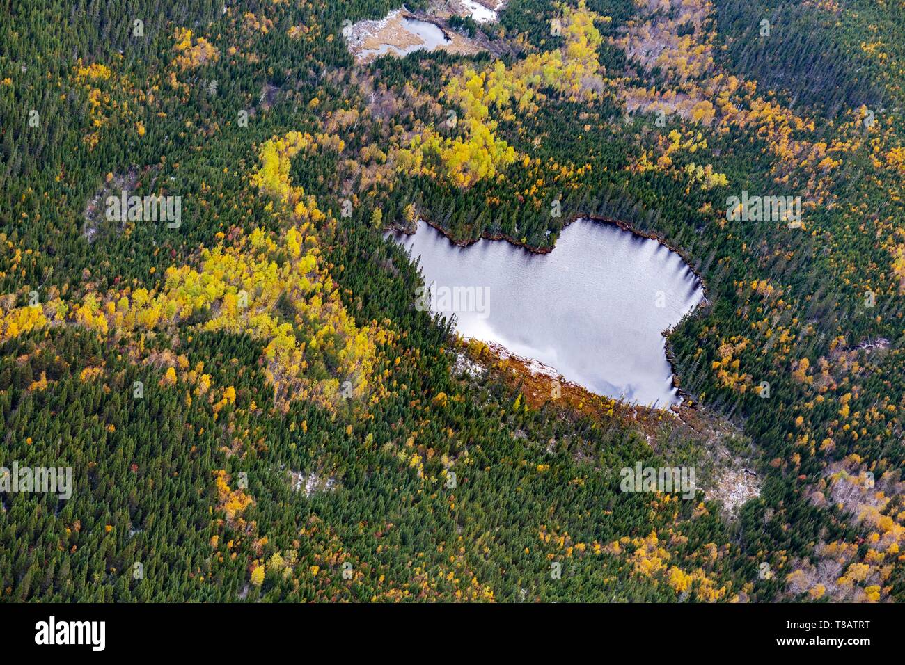 Heart shaped lake canada hi-res stock photography and images - Alamy