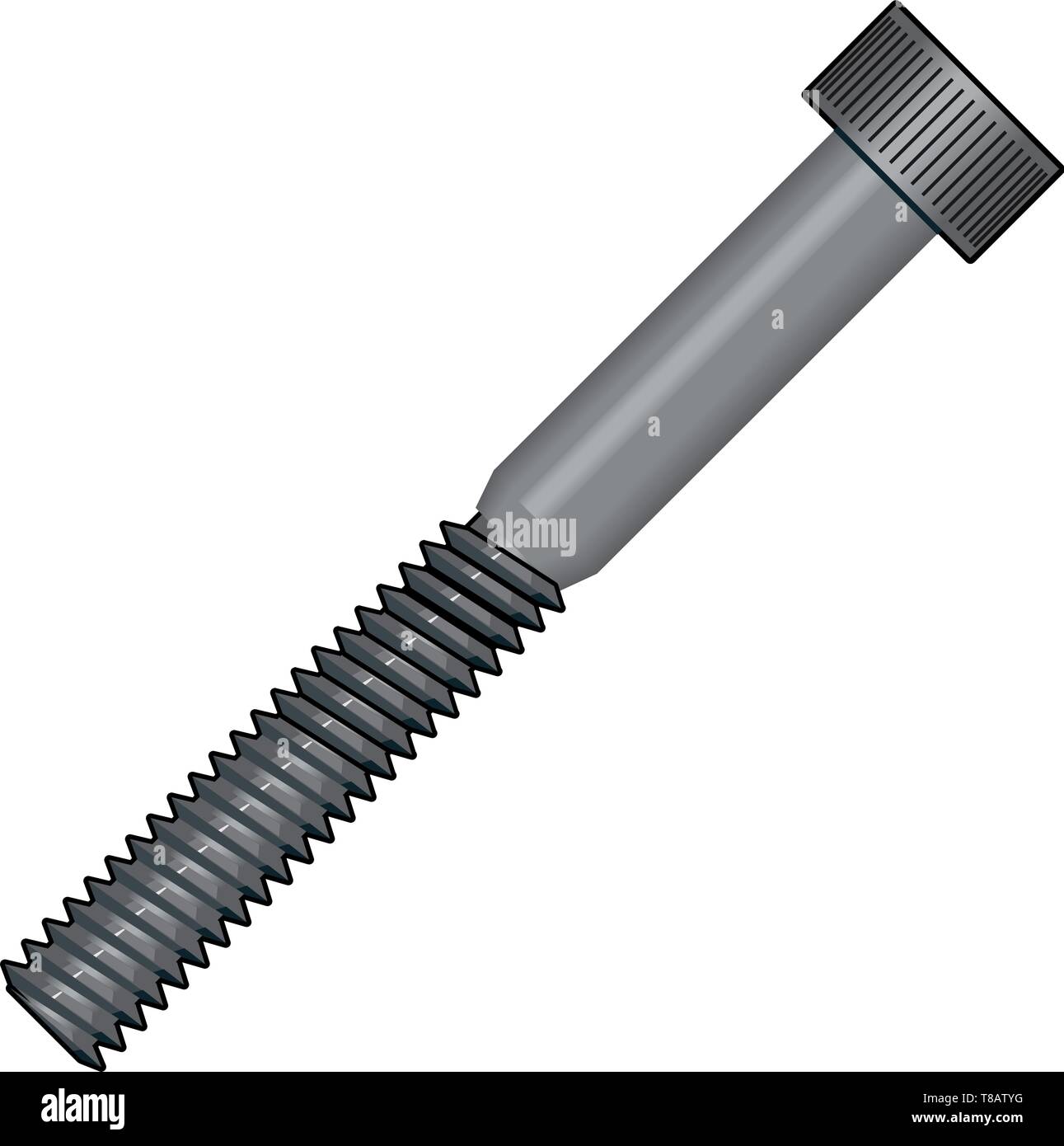 Cap Screw Vector Illustration Stock Vector Image & Art - Alamy