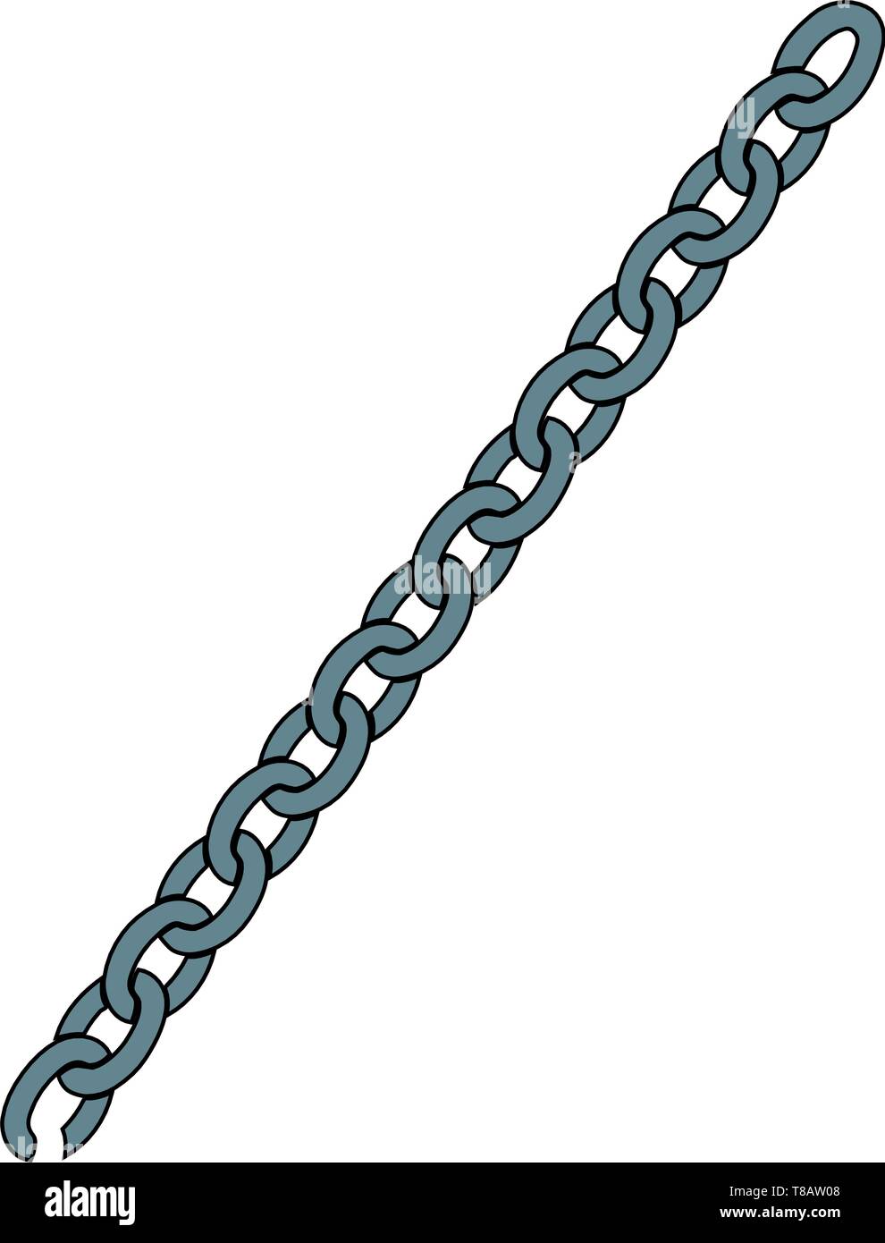 Chain illustration hi-res stock photography and images - Alamy
