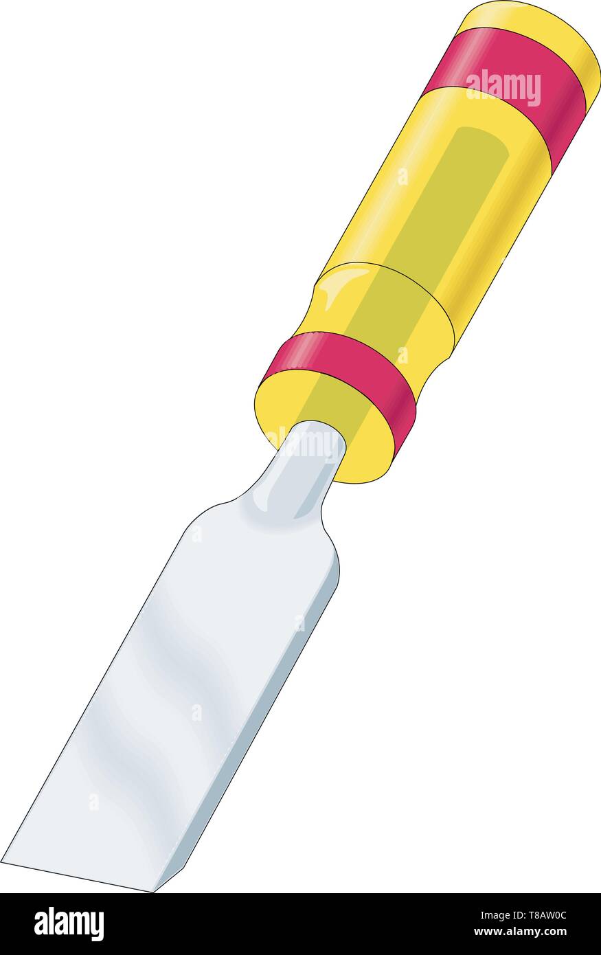 Chisel Vector Illustration Stock Vector Image & Art - Alamy