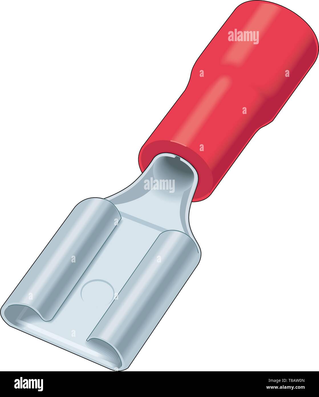 Wire Connector Vector Illustration Stock Vector Image & Art - Alamy