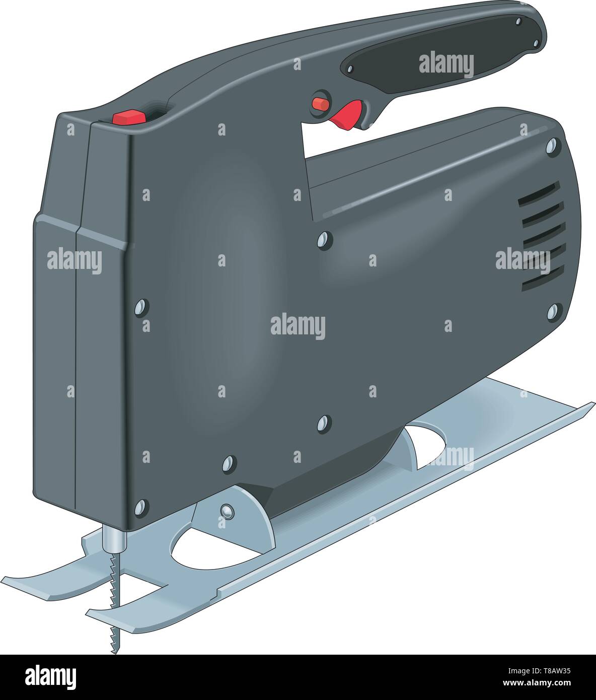 Jig Saw Vector Illustration Stock Vector Image & Art - Alamy