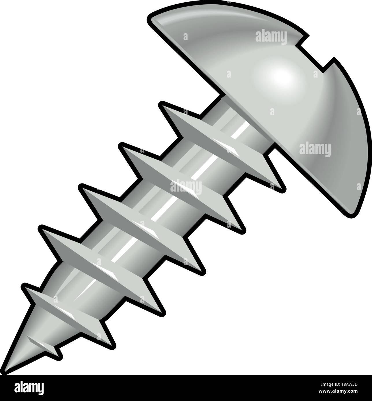 Screw Simple Machine Clip Art