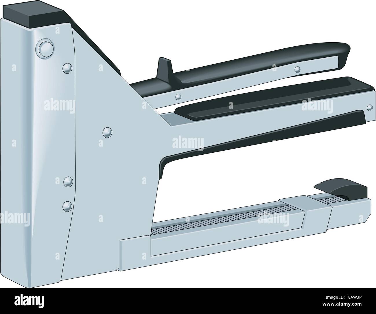 Gun stapler Stock Vector Images - Alamy